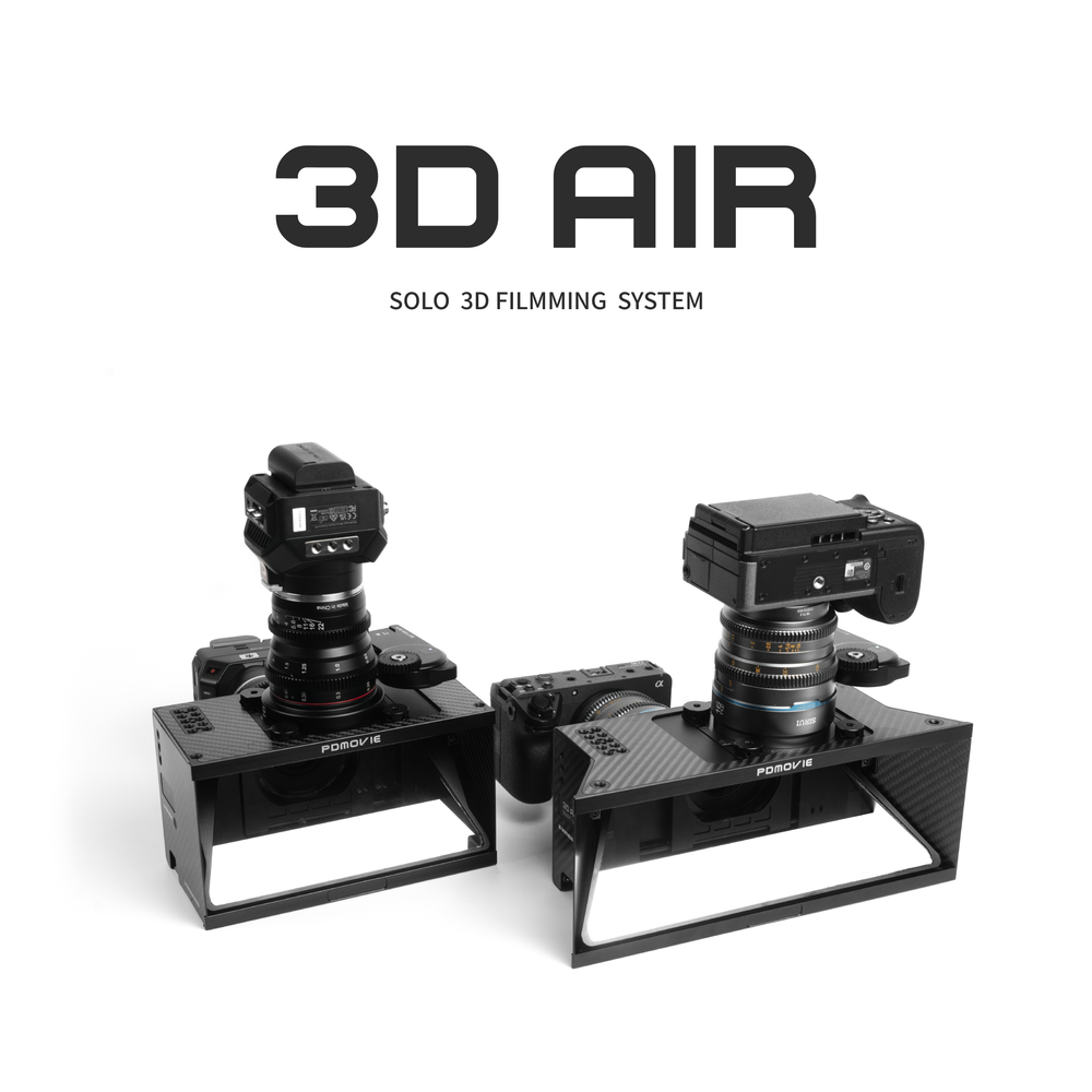 PDMOVIE 3D AIR professional 3D / Spatial video shooting equipment