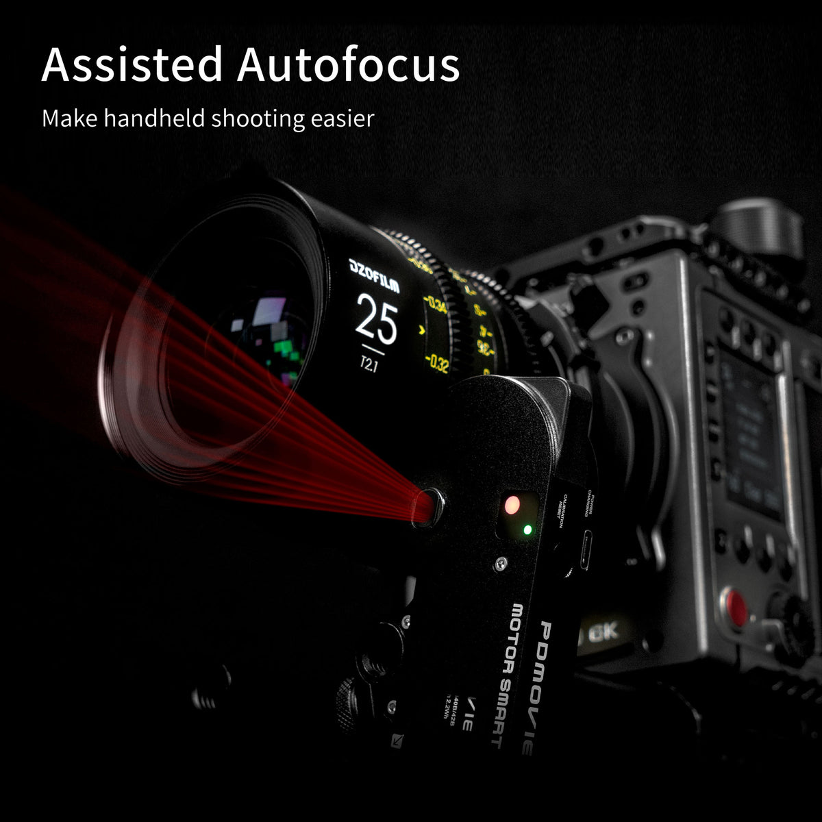 PDMOVIE LIVE AIR 3 SMART LiDAR Autofocus Wireless Lens Control System