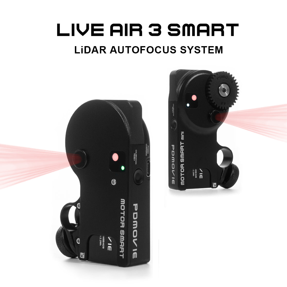 PDMOVIE LIVE AIR 3 SMART LiDAR Autofocus Wireless Lens Control System